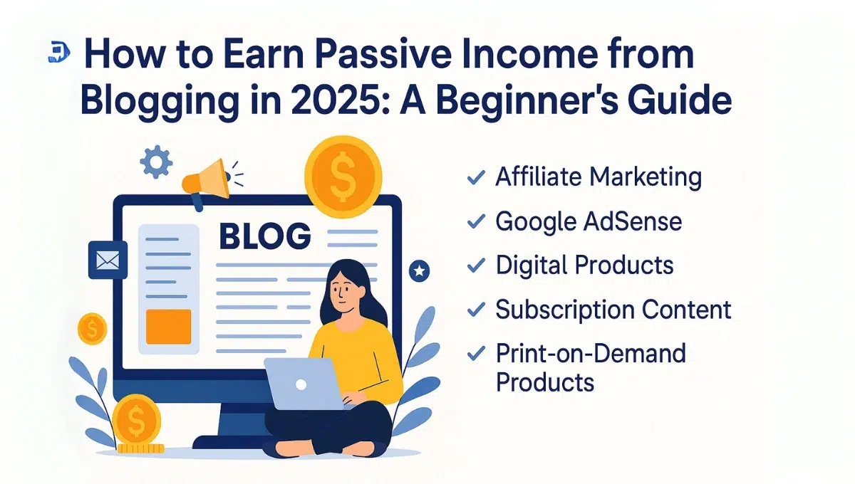How To Earn Passive Income From Blogging In 2025: A Beginner’s Guide - TELUGUMUNCH